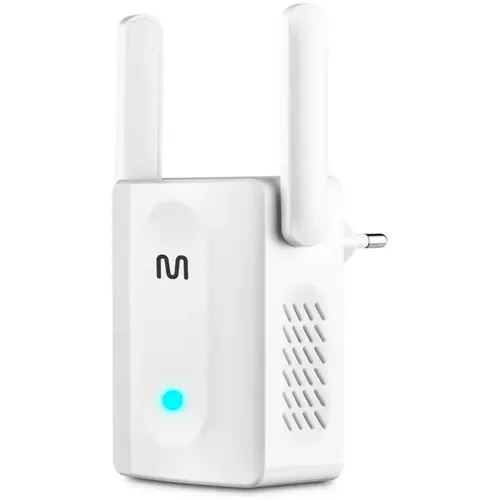 Casa do Papel Repetidor de Sinal Wireless 300Mbps 2 Antenas Branco ...