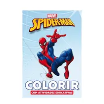 Casa do Papel LIVRO INF BICHO ESPERTO COLORIR COM ATIVIDADES SPIDER MAN